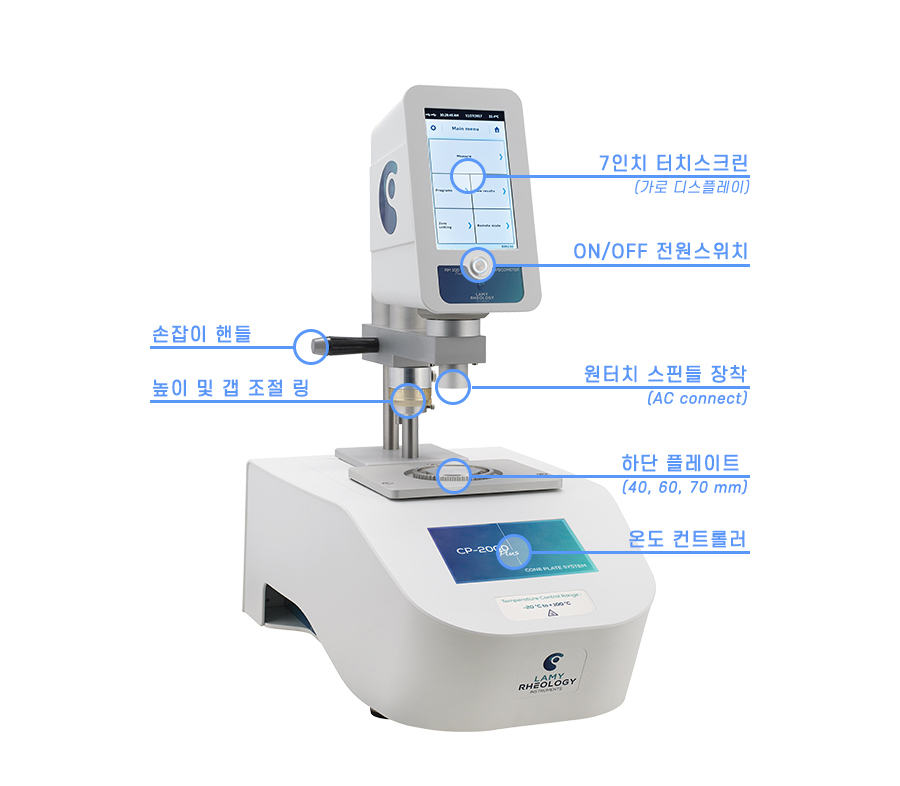 RM 100 CP2000 PLUS - Lamy Rheology 디지털 회전형 점도계